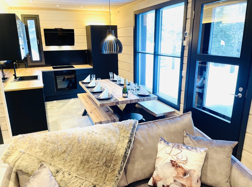 Levilla White | Mökkivuokra.fi